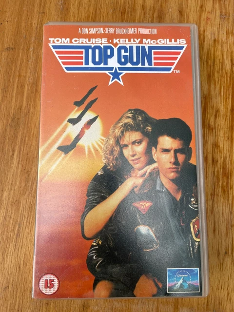 TOP GUN [VHS] [VHS Tape] ~ Vintage Classic ~ Video ~ Tom Cruise £4.00 ...