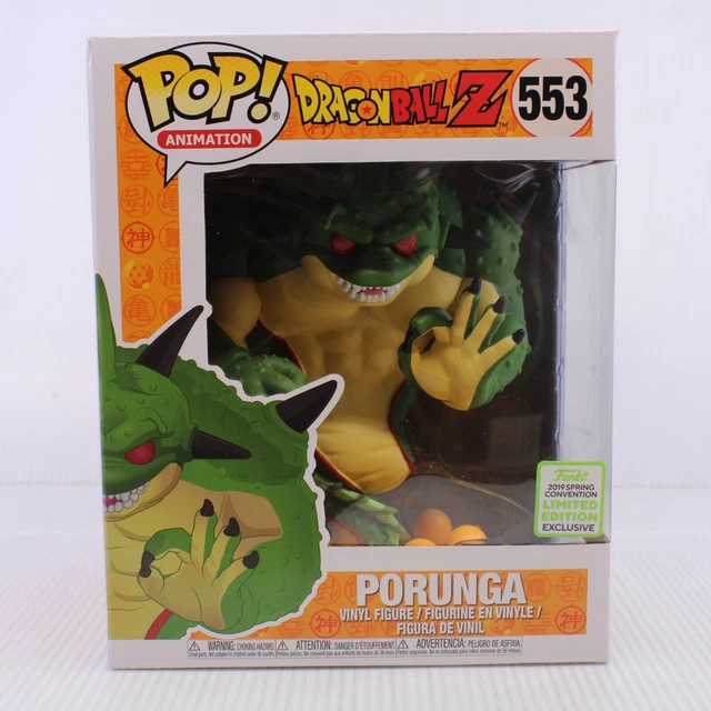 FIGURINE VINYLE EXCLUSIVE G4 Funko Pop ECCC PORUNGA Dragon Ball Z 553 ...