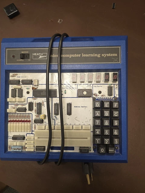 VINTAGE HEATHKIT MICRO Computer Learning System Model ET-3400A. Display ...