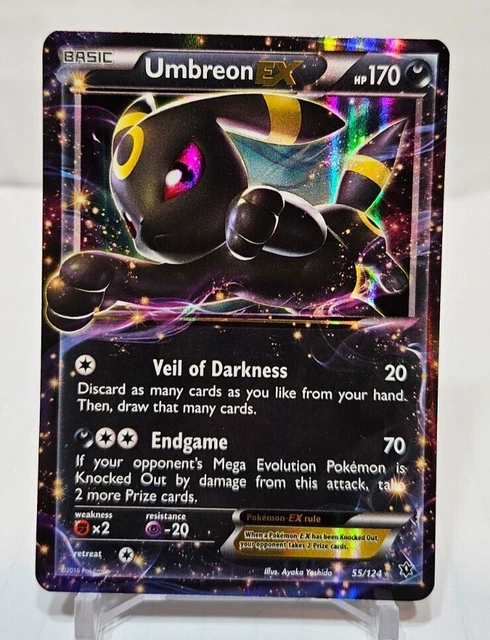 POKÉMON COLLISION UMBREON EX 55/124 Ultra Rare Fates EUR 15,48 ...