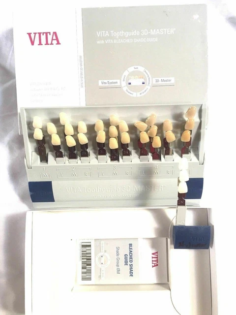 BID VITA TOOTHGUIDE 3D Master with Shade Guide 29 Colors Vitapan ...