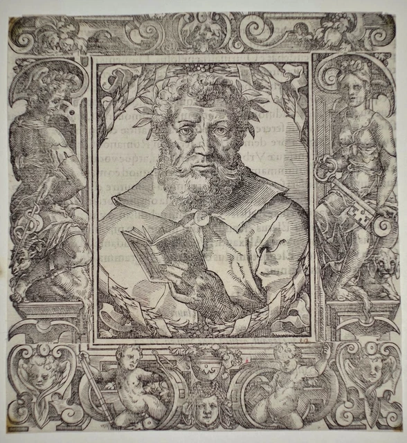 TOBIAS STIMMER: PORTRÄT des Kallimachos (Kupferstich 1577) EUR 520,00 - PicClick DE