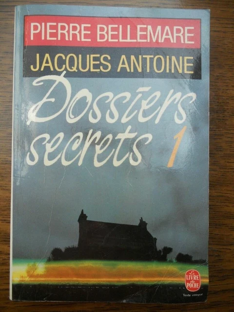 PIERRE BELLEMARE & Jacques Antoine: File Segreti 1 / Il Libro Tascabile ...