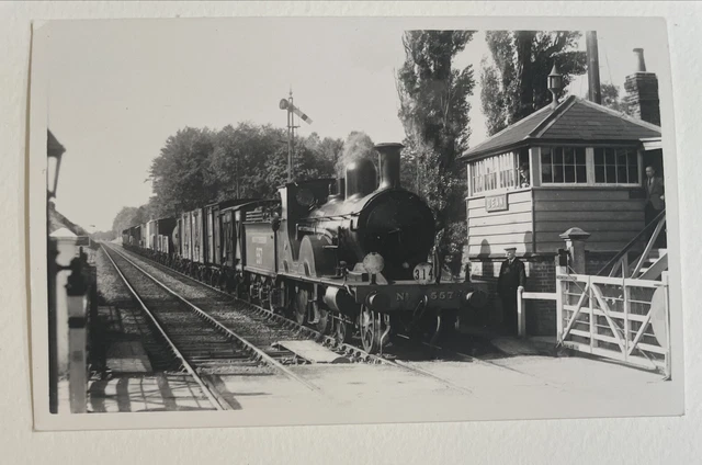 SR RAILWAY / Locomotive Photograph - 557 Dean Station - A274 £3.50 ...