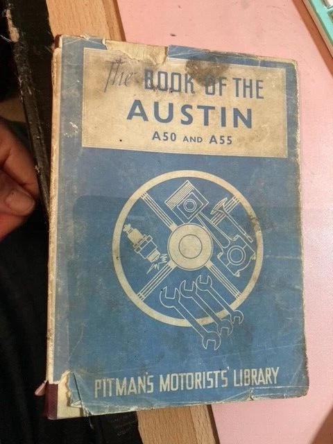 VINTAGE THE BOOK of the Austin A50 & A55, Pitman's Motorist Library ...