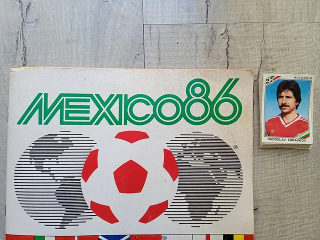 POUR ALBUM PANINI Foot WorldCup Mexico Coupe du Monde 1986 10 stickers ...