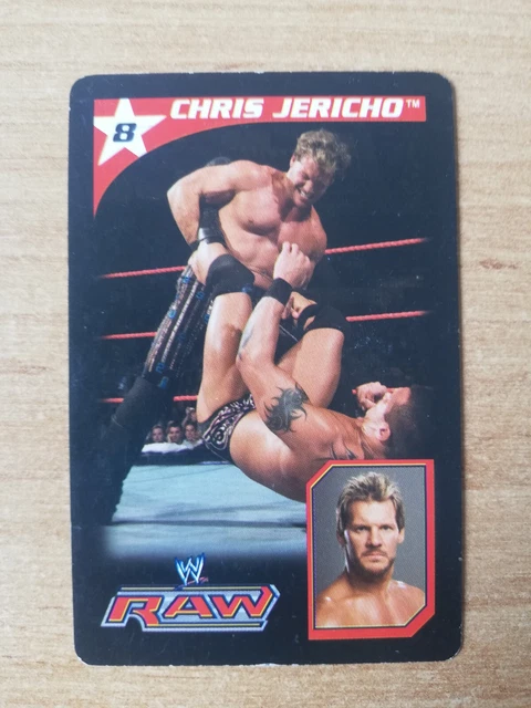 RARE CARD WRESTLING Wwe Raw Smack Down W / N°8 Chris Jericho EUR 4,99 ...