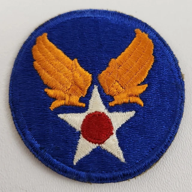 ORIGINAL WW2 VINTAGE US ARMY AIR FORCE Shoulder PATCH on Twill USAAF No Glow EUR 13,82 - PicClick DE