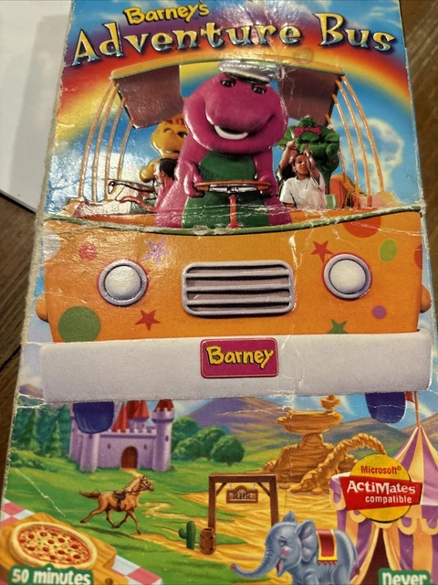 BARNEY'S ADVENTURE BUS (VHS) £0.78 - PicClick UK