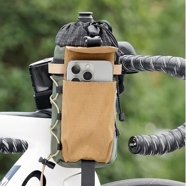 QUICK ATTACH STRAPS Bike Bottle Bag Cycling Drink Holder Polyester ...