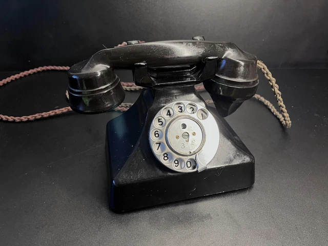 VINTAGE 1940S TMC S.52596 Bakelite Telephone Manufacturing Co Rentals ...