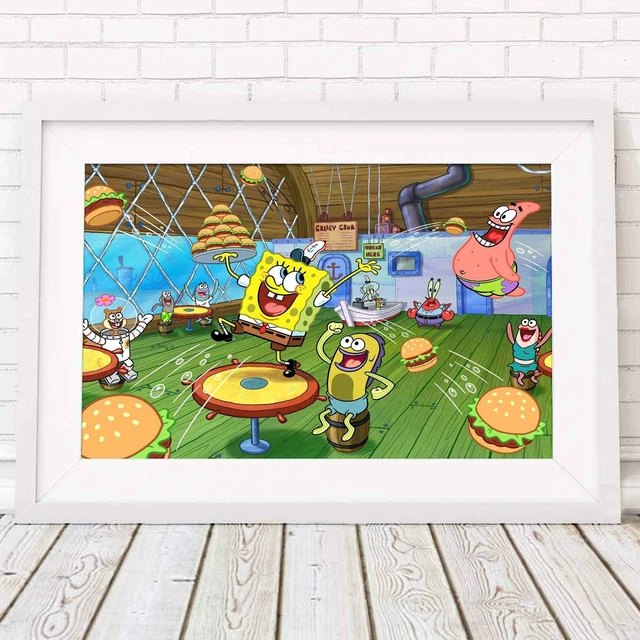 SPONGEBOB SQUAREPANTS - Poster Picture Print Sizes A5 to A0 **FREE ...