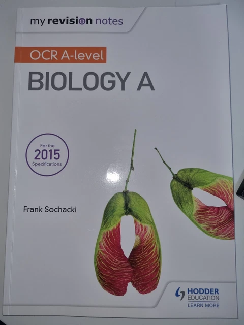 MY REVISION NOTES: OCR A Level Biology A by Frank Sochacki (Paperback ... MY REVISION NOTES: OCR A Level Biology A by Frank Sochacki (Paperback ...