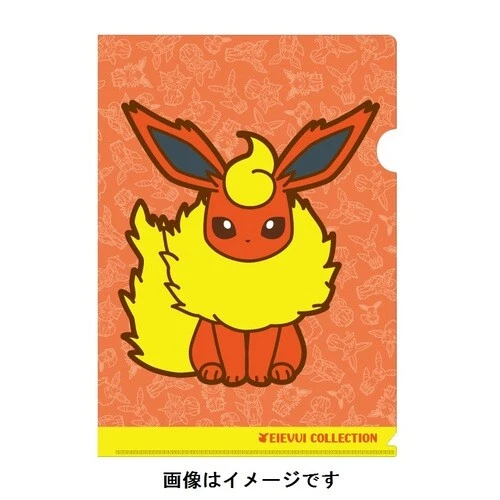POKEMON CENTER ORIGINAL Eevee Collection A4 Size Clear File Folder ...