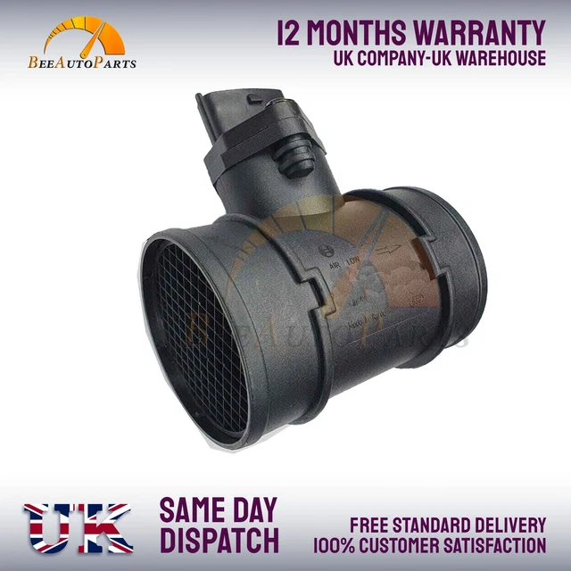 MASSENLUFTDURCHFLUSSMESSER MAF SENSOR für VAUXHALL CORSA MK3 1.6 SRi ...