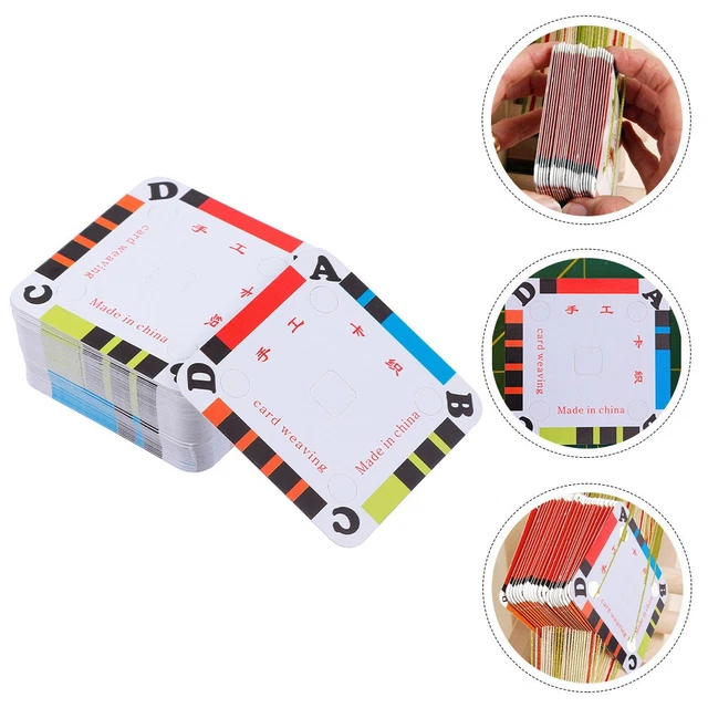 150 PCS BRAIDED Paper Jam Weaving Lovers Tablet Cards $28.26 - PicClick AU