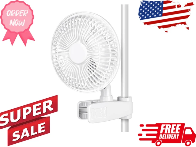 GROW TENT POLES Clip Fan 2-Speeds Monkey Fan Manually Adjustable 90 ...