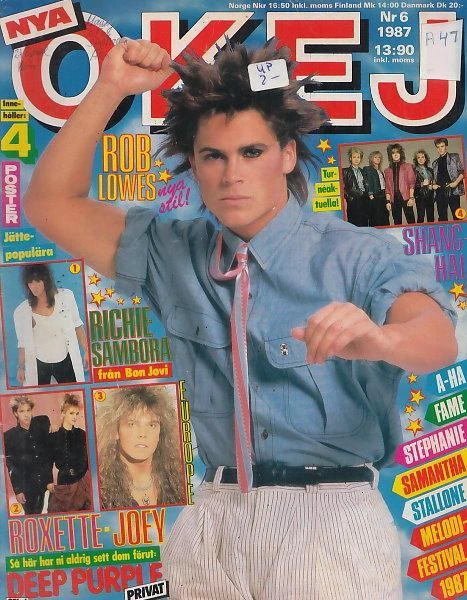 OKEJ MANDY SMITH,SAMANTHA Fox,A-ha,Jon Bon Jovi,Den Harrow EUR 25,00 ...