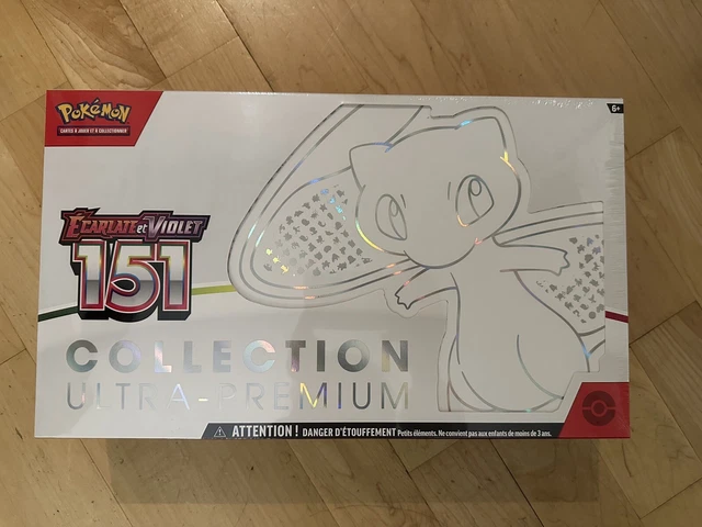 RARE COFFRET POKEMON Ultra Premium MEW 151 Collection EV3.5 UPC - FR ...