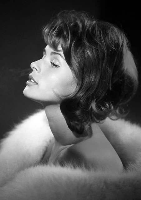 Senta Berger Monochrome Photo Print 04 A4 Size 210 X 297mm 8 5 X 11