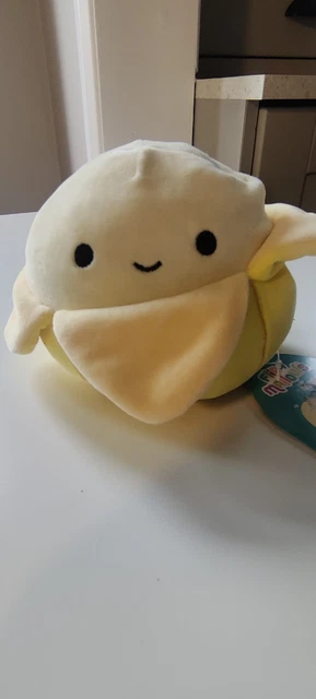 SQUISHMALLOWS FLIP-A-MALLOW JUNIE Aron Yellow Banana Black Monkey WITH ...