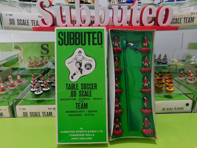 70S VINTAGE SUBBUTEO - CLASSIC ORIGINAL HW TEAM LIVERPOOL #41 - NEVER ...