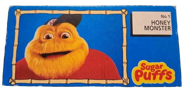 HONEY MONSTER SUGAR Puffs 1994 Cereal Trading Card $6.40 - PicClick