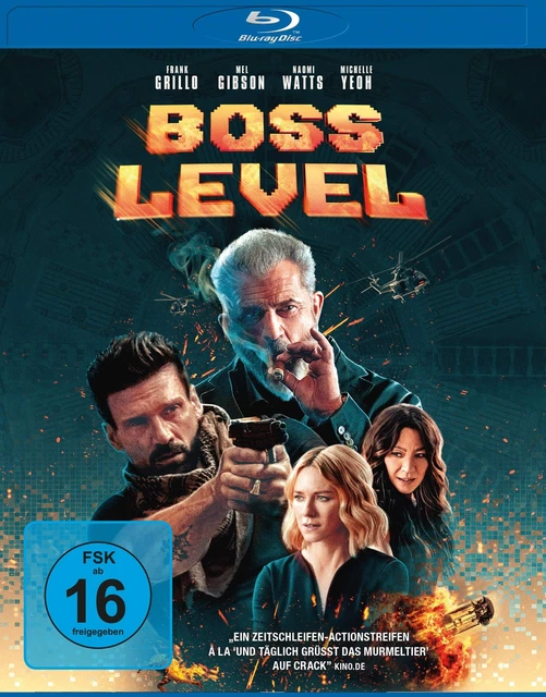 BOSS LEVEL BD (Blu-ray) Gibson Mel Grillo Frank Watts Naomi Mel Gibson ...