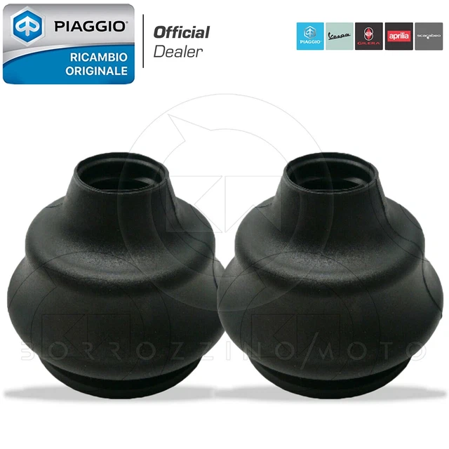 PAIRE DE CASQUES Semi-Axes Originaux Piaggio APE 50 2009 2010 2011 2012 ...