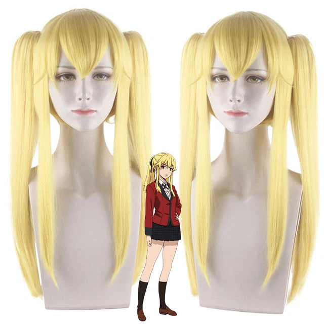 FOR KAKEGURUI COSPLAY Saotome Mary Props Hair Wig Accessories £32.99 ...