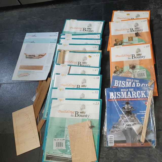DEL PRADO BUILDING THE BOUNTY/HACHETTE BUILDING THE BISMARK Bundle ...