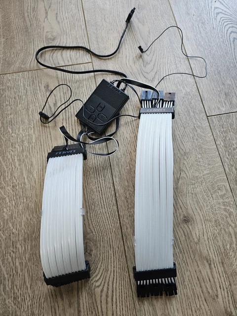 LIAN LI STRIMER 24 Pin Motherboard cable & Triple 8 pin GPU cable ...