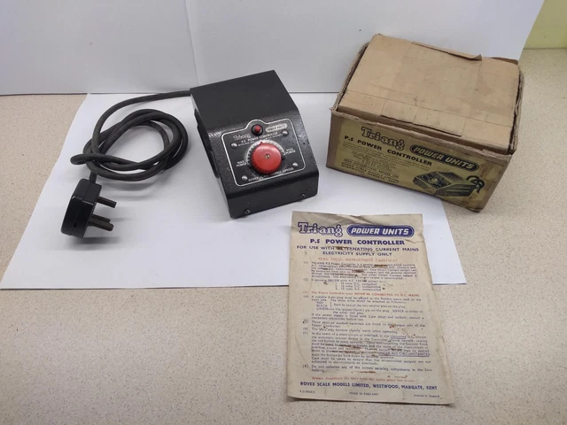 TRIANG HORNBY P.5 Power Controller. Output voltage tested ok, box ...