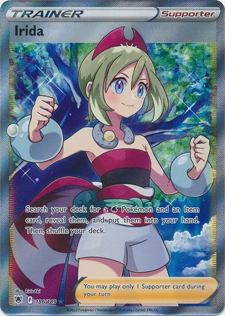 IRIDA (FULL ART) 186/189 Ultra Rare Astral Radiance Pokemon TCG $36.99 ...