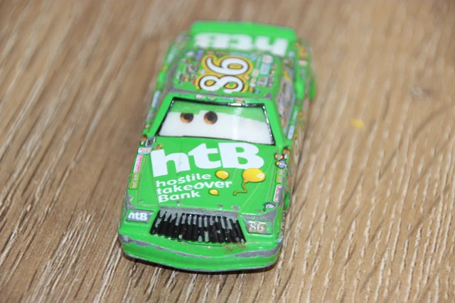 DISNEY PIXAR CARS - Chick Hicks HTB #86 - Diecast Metal 1:55 - Piston ...