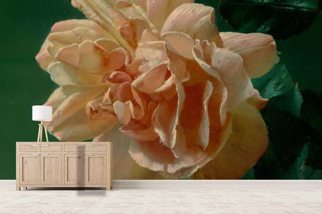 3D STILL LIFE Oil Painting Floral Wallpaper Wall Murals Removable ...