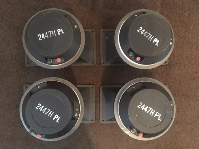 JBL 2447 HPL Compression Drivers, Classic 8 Ohms X4 £330.00 - PicClick UK