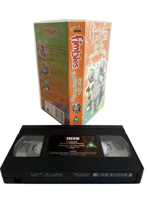 VINTAGE VHS GET The Fimbling Feeling 2002 BBC R2 Pal Tested & WORKING £ ...