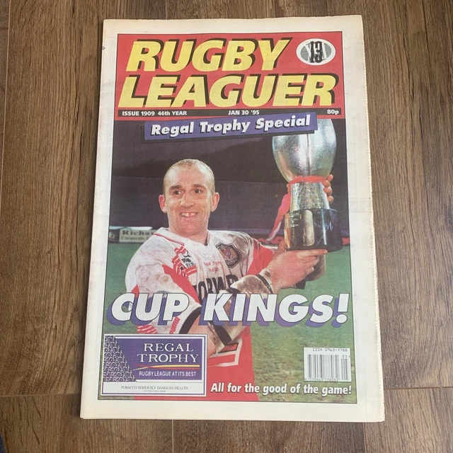 RUGBY LEAGUER REGAL Trophy Special Rugby League Paper 30th January 1995 ...