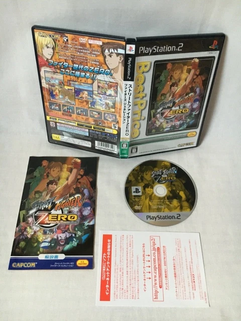 STREET FIGHTER ZERO Fighters’ Generation Alpha Playstation 2 Japan Import £42.00 - PicClick UK