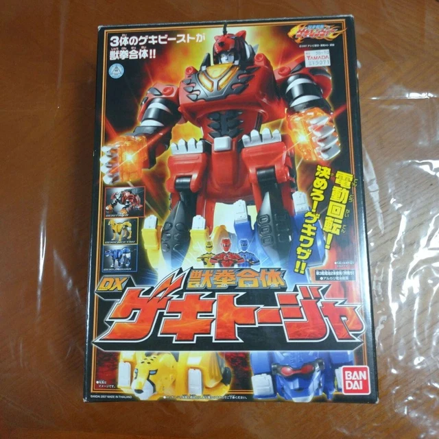 BANDAI POWER RANGERS Juken Sentai Gekiranger DX Gekitouja Geki Tohja £ ...