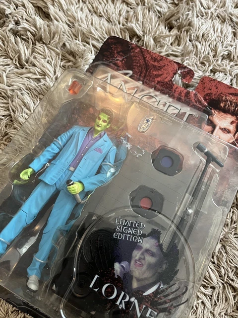 BUFFY BTVS ANGEL The Host Lorne Action Figure Blue Jacket Signed By ...