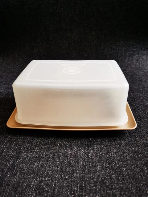 TUPPERWARE TUPPER BUTTERSCHATZ lattina per burro opaca frigorifero ...