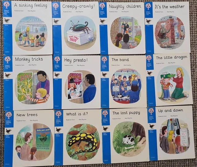 12 OXFORD READING Tree Stage 3 - Bundle Of 12 Books, Wrens & More Wrens ...