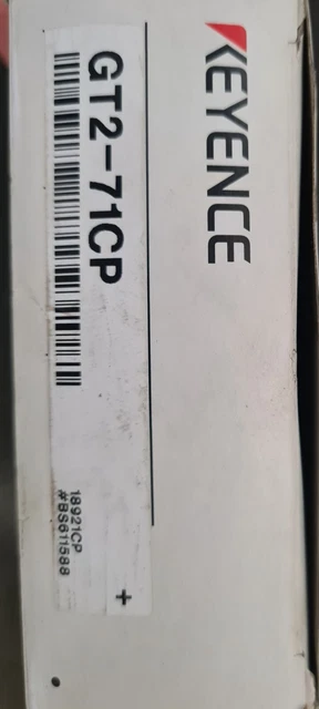 KEYENCE GT2-71CP. AMPLIFICATORE, tipo a connettore, PNP EUR 300,00 ...