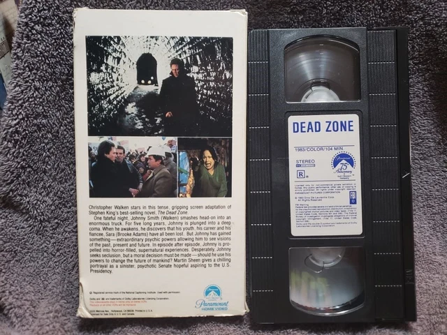 (3FREE) USED VHS Stephen King's Dead Zone (1983) Christopher Walken £8. ...