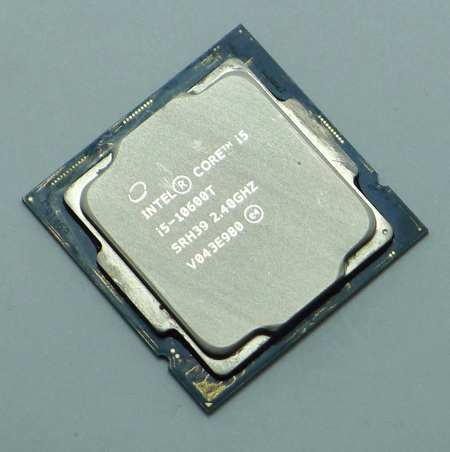 INTEL CORE I5-10600T i5 socket 10a generazione 1200 6 core CPU desktop ...