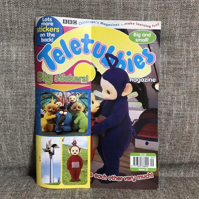 TELETUBBIES MAGAZINE ISSUE 12 + Big Sticker Set from Japan £67.87 ...