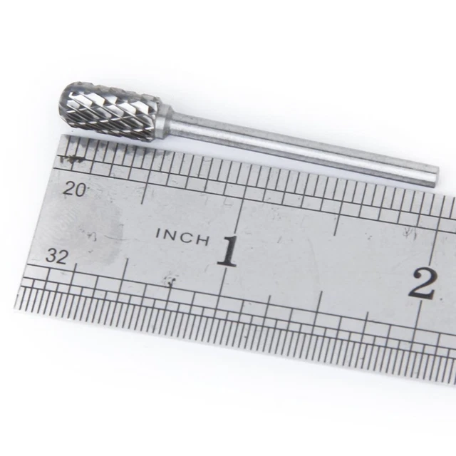 10PCS 6MM TUNGSTEN Steel Carbide Rotary Bur Heads Bur Set Rotary bur ...