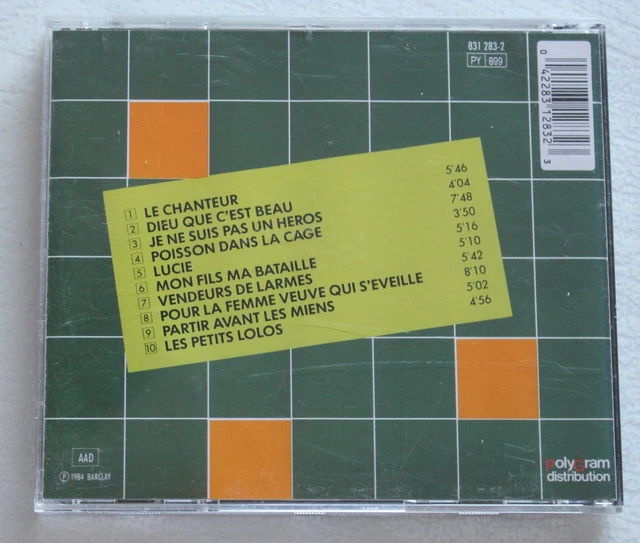 DANIEL BALAVOINE, EN concert Palais des sports 84 , CD EUR 13,00 ...